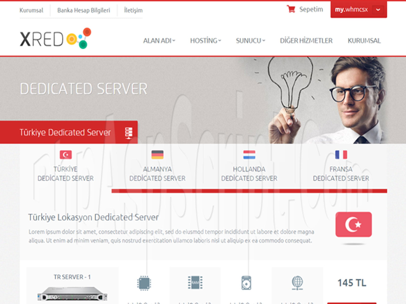 WHMCS Xred Tema – Hosting ve Domain Satış Teması | WHMCS Tema – Php Asp Script ve Temalar İndir ...